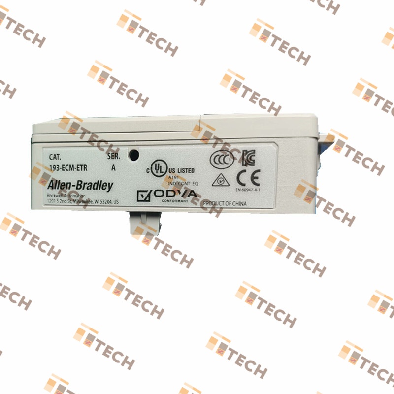 193-ECM-ETR Allen Bradley Rockwell E300 EtherNet/IP Communication Module